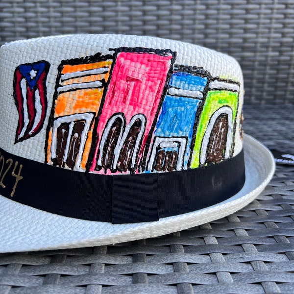Puerto Rico Fedora Hats - Etsy
