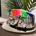 Hand Painted Fedora Paint Drip Puerto Rico by Izis La - Etsy