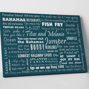 Typography Wall Art Canvas Custom Word Art Wall Decor - Etsy