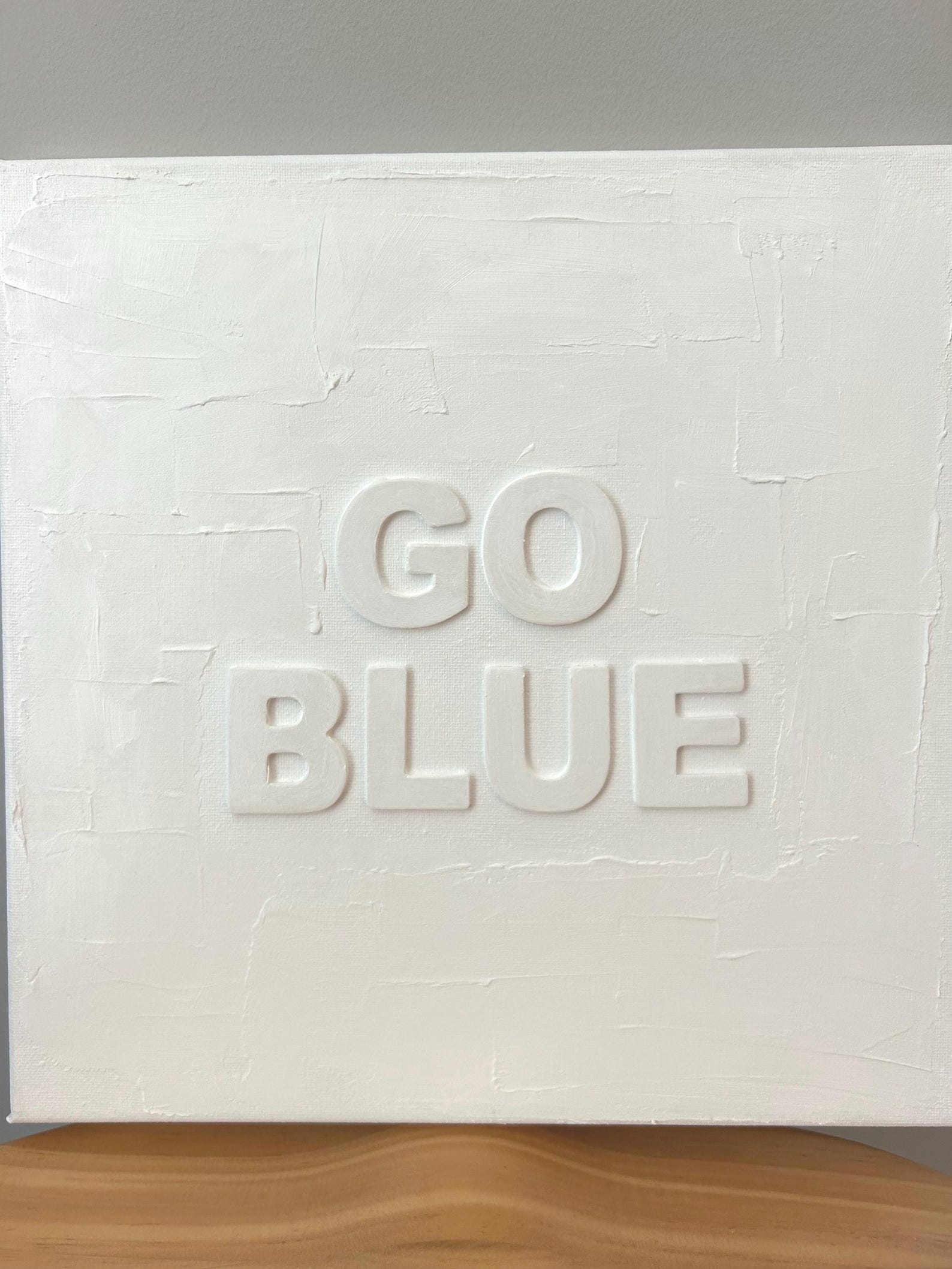 Custom Block Letter Canvas, Dorm Room Decor, Custom Wall Decor, College ...
