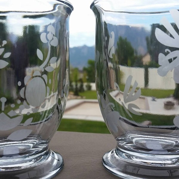 Etched Glass Coffee Mugs - Etsy