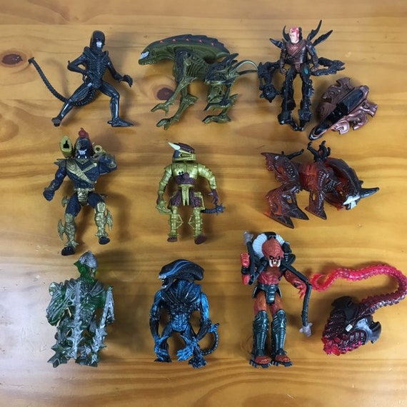 90s Fox Kenner Alien vs. Predator Action Figure lot. Vintage. | Etsy