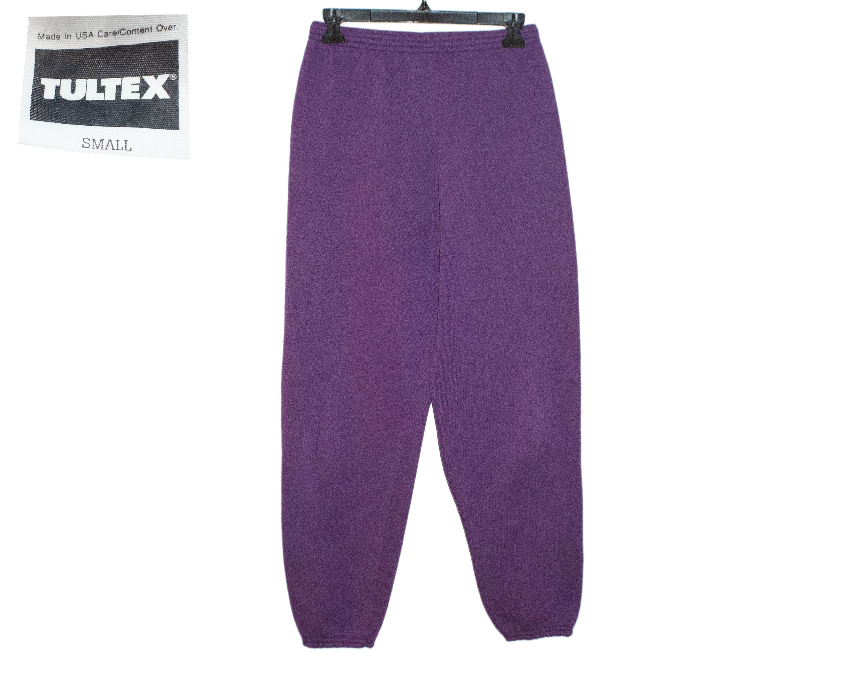 Vintage Tultex Purple Plain Blank Solid Sweatpants | Etsy