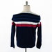 Vintage Ketch Van Heusen Sportswear Red White Blue Navy Striped Ski ...