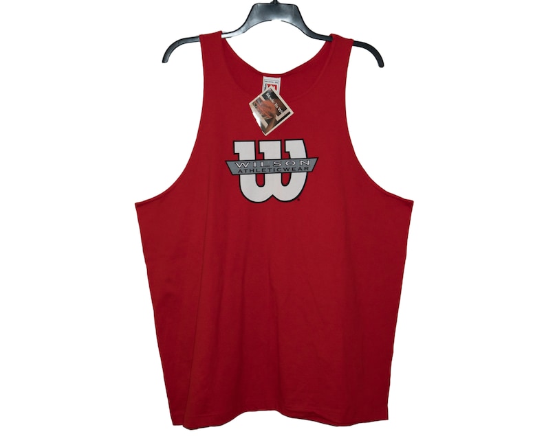 Vintage New Deadstock Wilson Athletic Wear Muscle Tank Top Beach ...