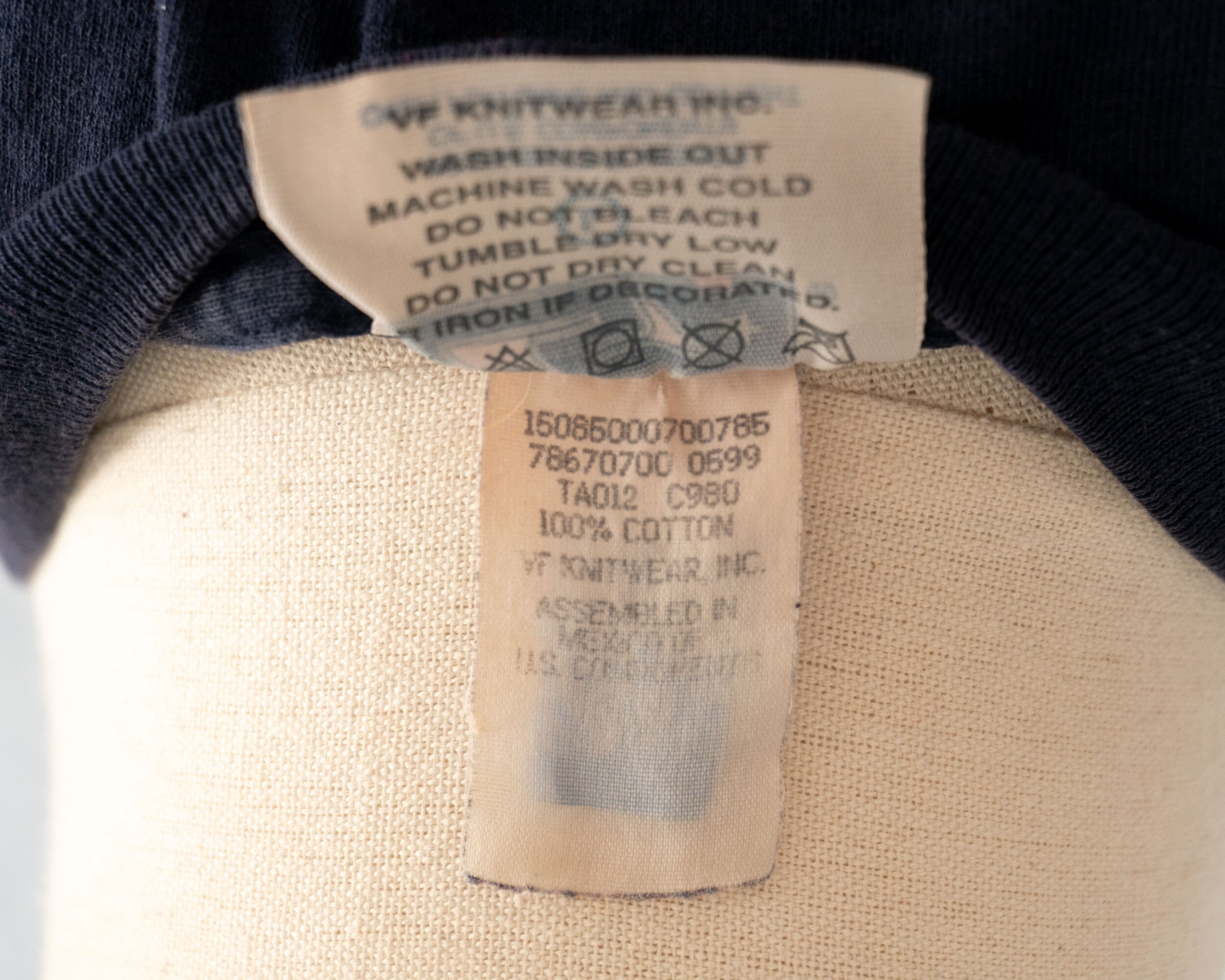 Vintage Dallas Cowboys NFL Football Navy Blue T-shirt Large CSA ...