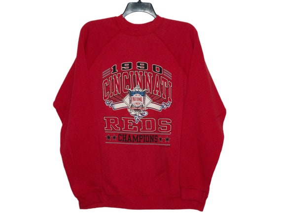 Vintage 1990 Cincinnati Red Champions MLB Baseball Re… - Gem
