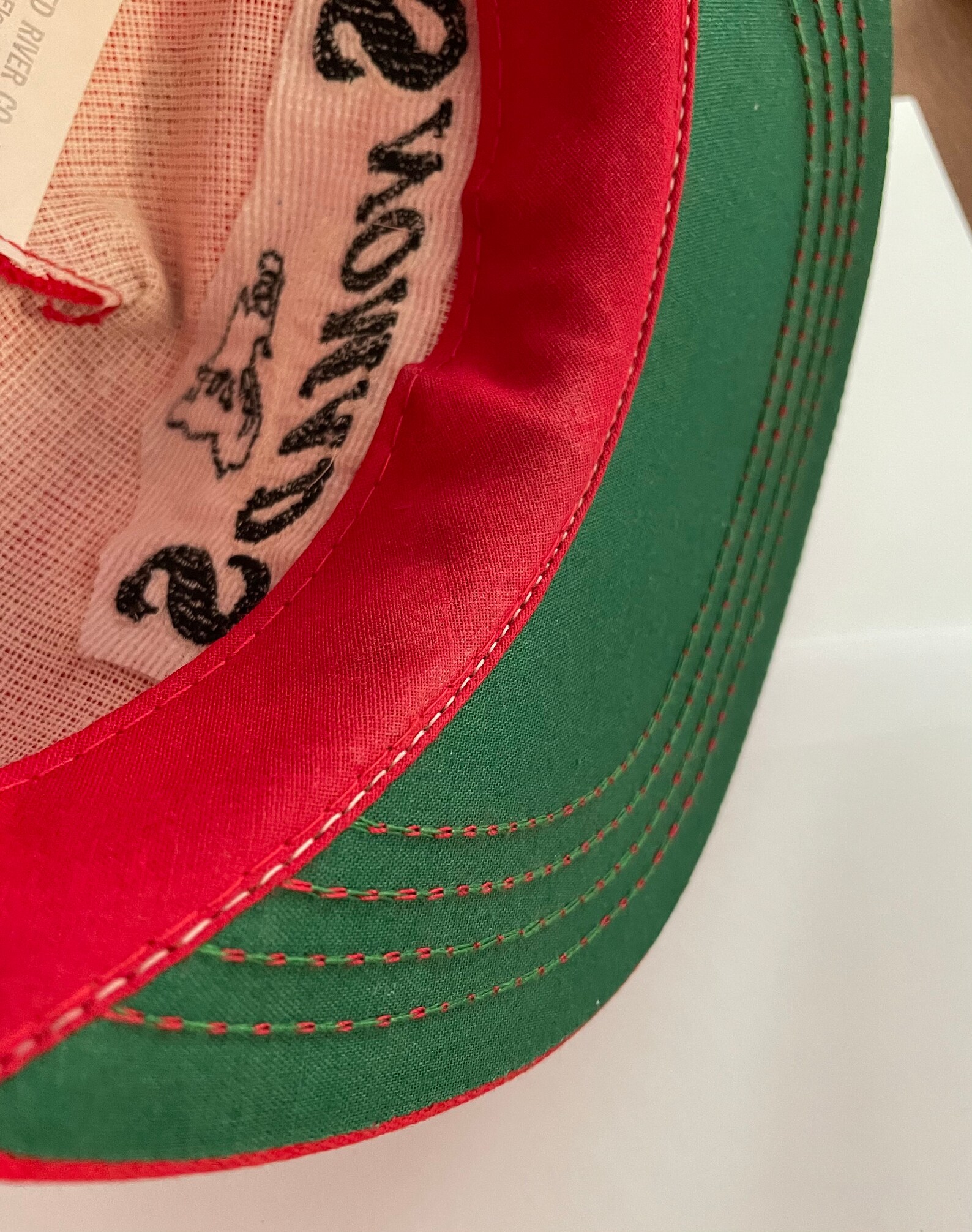 Vintage Snomads Snowmobile Red Black Embroidered Hat Snapback Fits All ...
