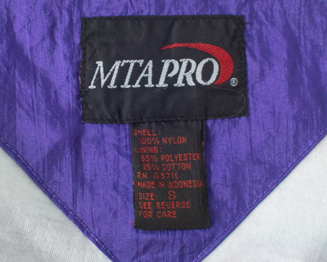 Vintage MTA Pro Pink Turquoise Gold White and Purple Diamond Print ...