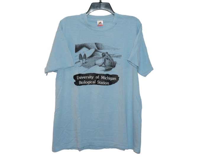 Vintage University of Michigan Biological Station Frog Mushroom Biology ...