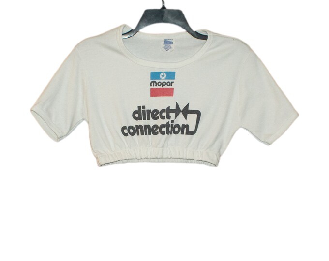 Vintage Chrysler Mopar Direct Connection Crop Top Car Show Model Shirt ...