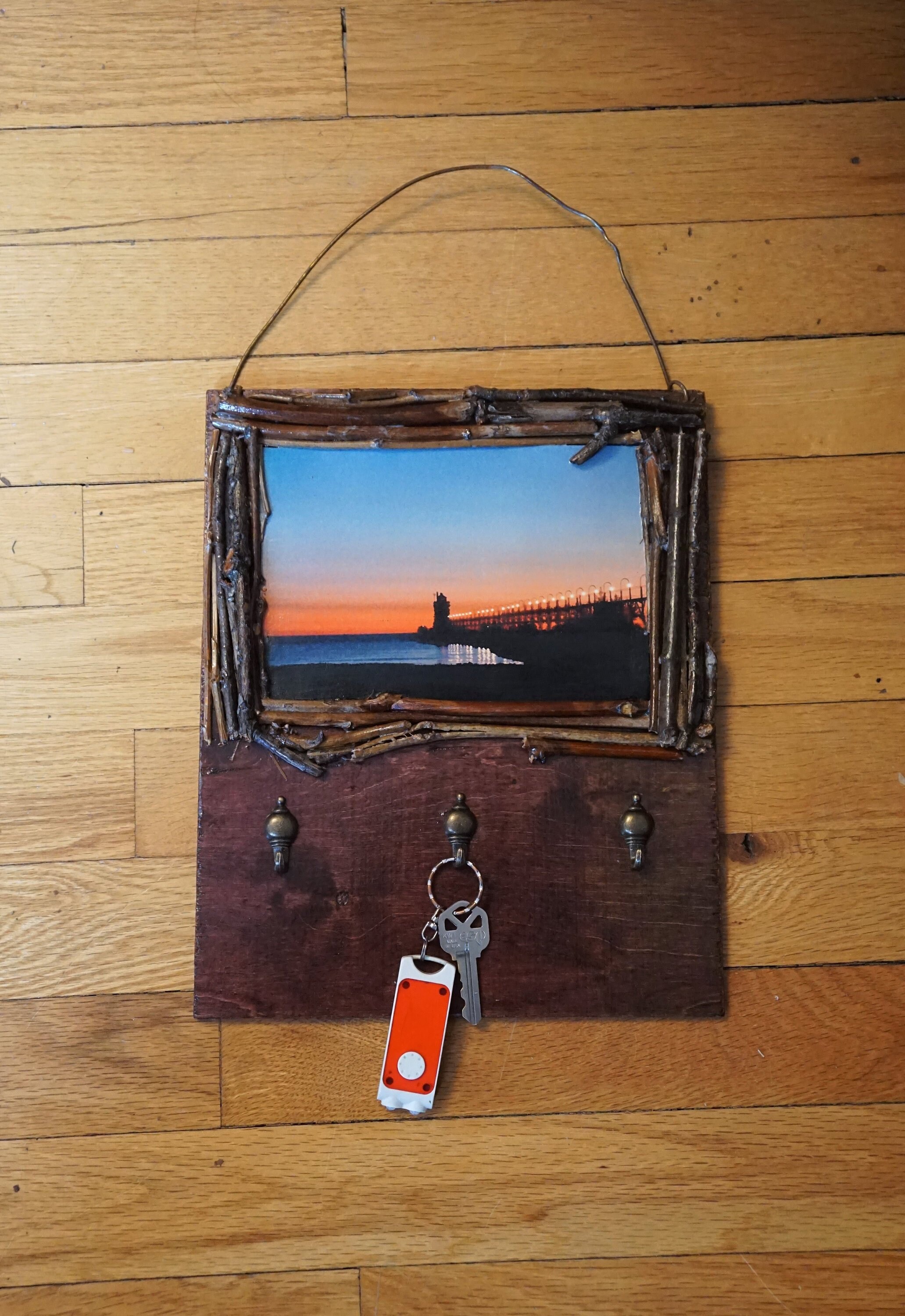 Key Holder,lake Michigan Light House,key Hooks, Mothers Day, Fathers ...
