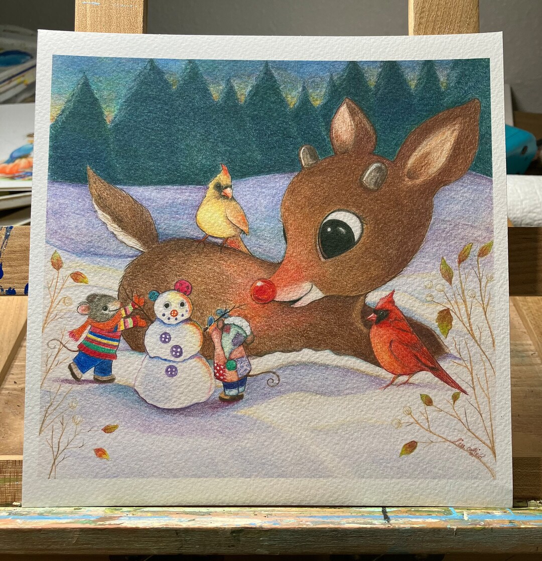 Rudolph Lights the Way! - Etsy