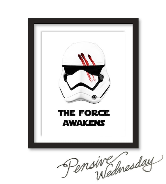 Stormtrooper Star Wars The Force Awakens Finn Quote Digital | Etsy