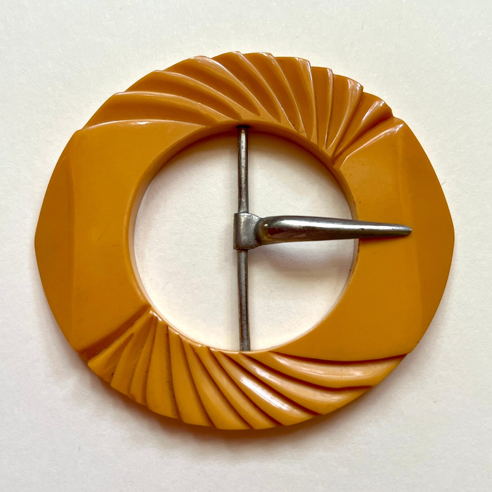Vintage Carved Corn Bakelite Buckle. - Etsy