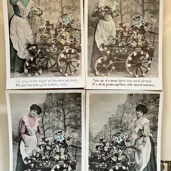 Hand Tinted Postcard - Etsy