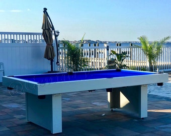 Custom Soho Outdoor Pool Table - Etsy