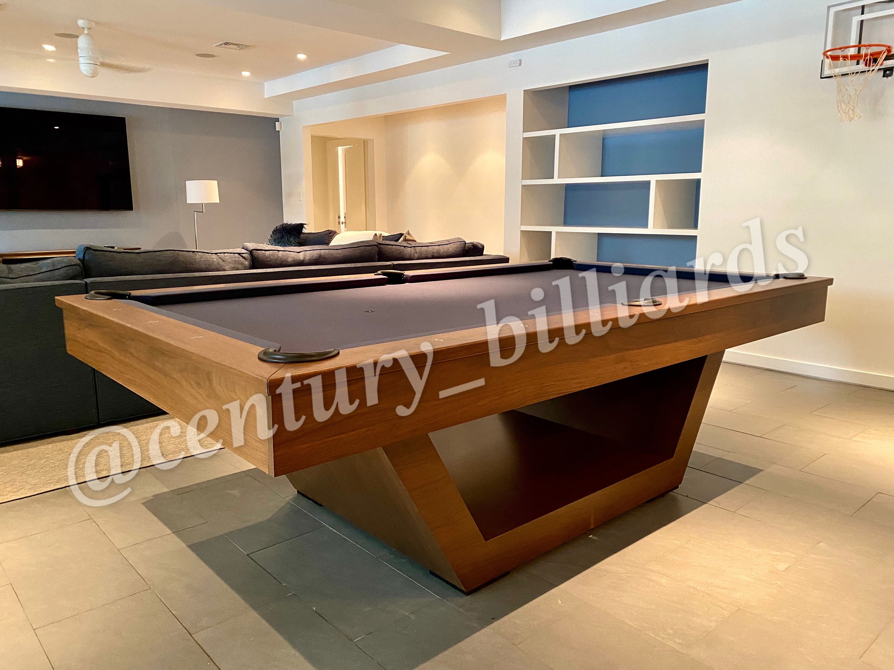 Custom Modern Evolution Pool Table - Etsy