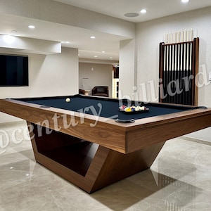 Custom Modern Evolution Pool Table - Etsy