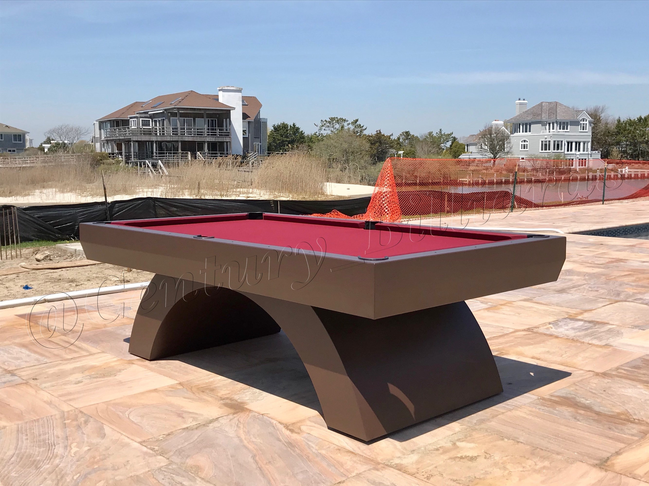 Custom Rainbow Outdoor Pool Table - Etsy