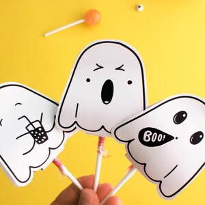 Ghost Lollipop Holder, Halloween Lollipop Wrapper Halloween Class ...