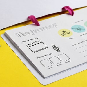 Kids Travel Activity Journal Printable Kit | Vacation Memory Kids ...