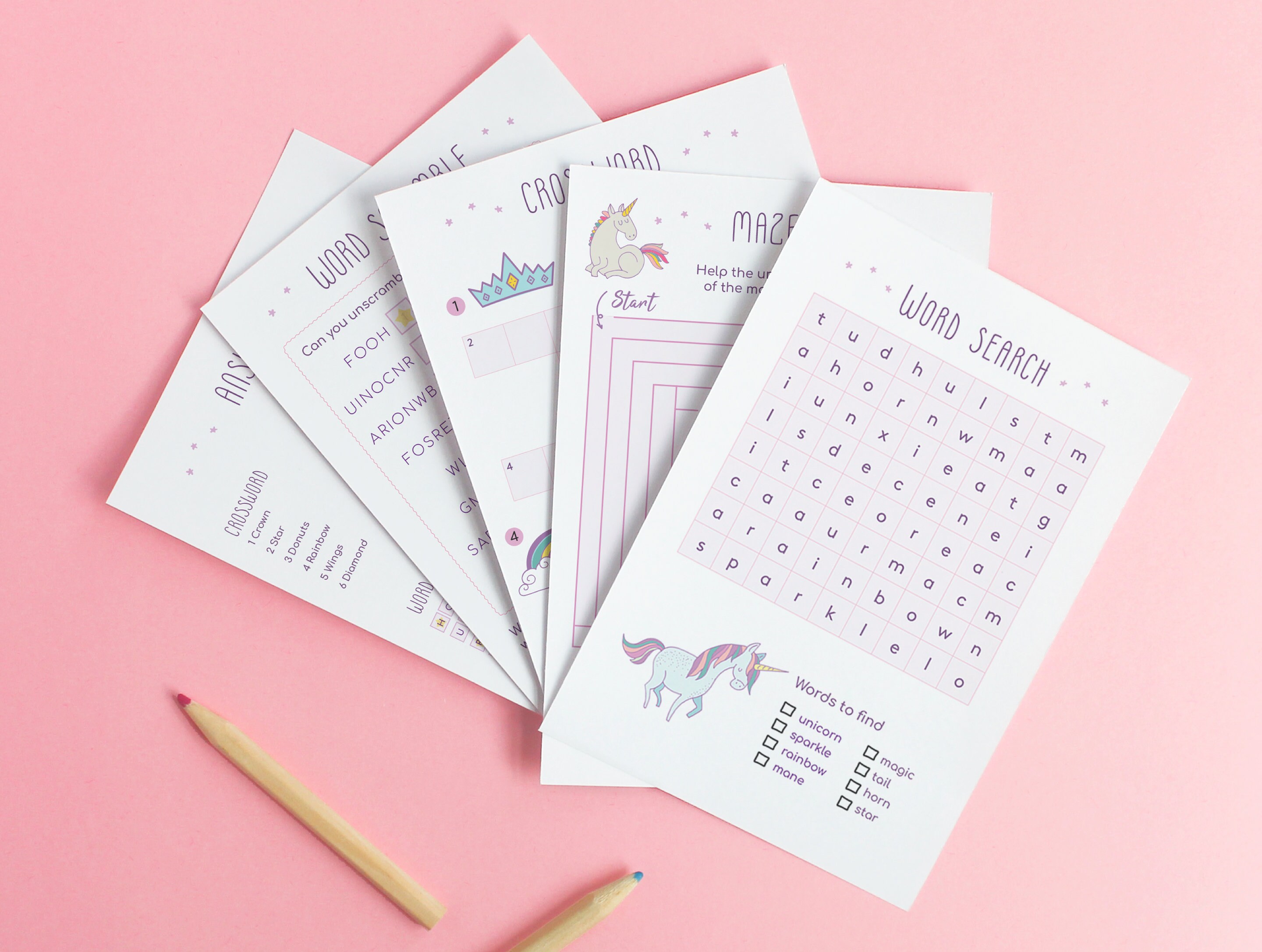Unicorn Activities, Unicorn Printables, Unicorn Activity Sheet, Unicorn ...