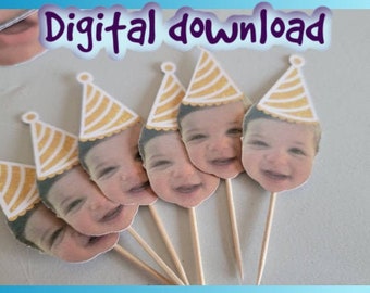 Custom Birthday Decorations,custom Photo Prop, 40th Birthday, Custom ...