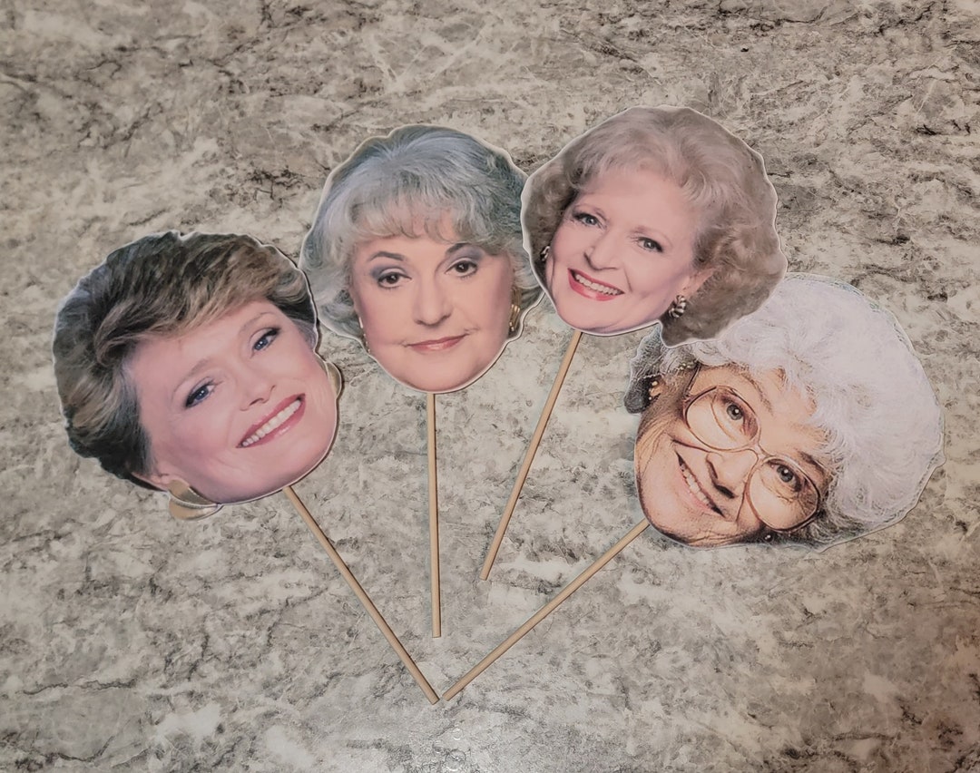 Golden Girls Photo Props, Golden Girls Party Supplies, Birthday Party ...