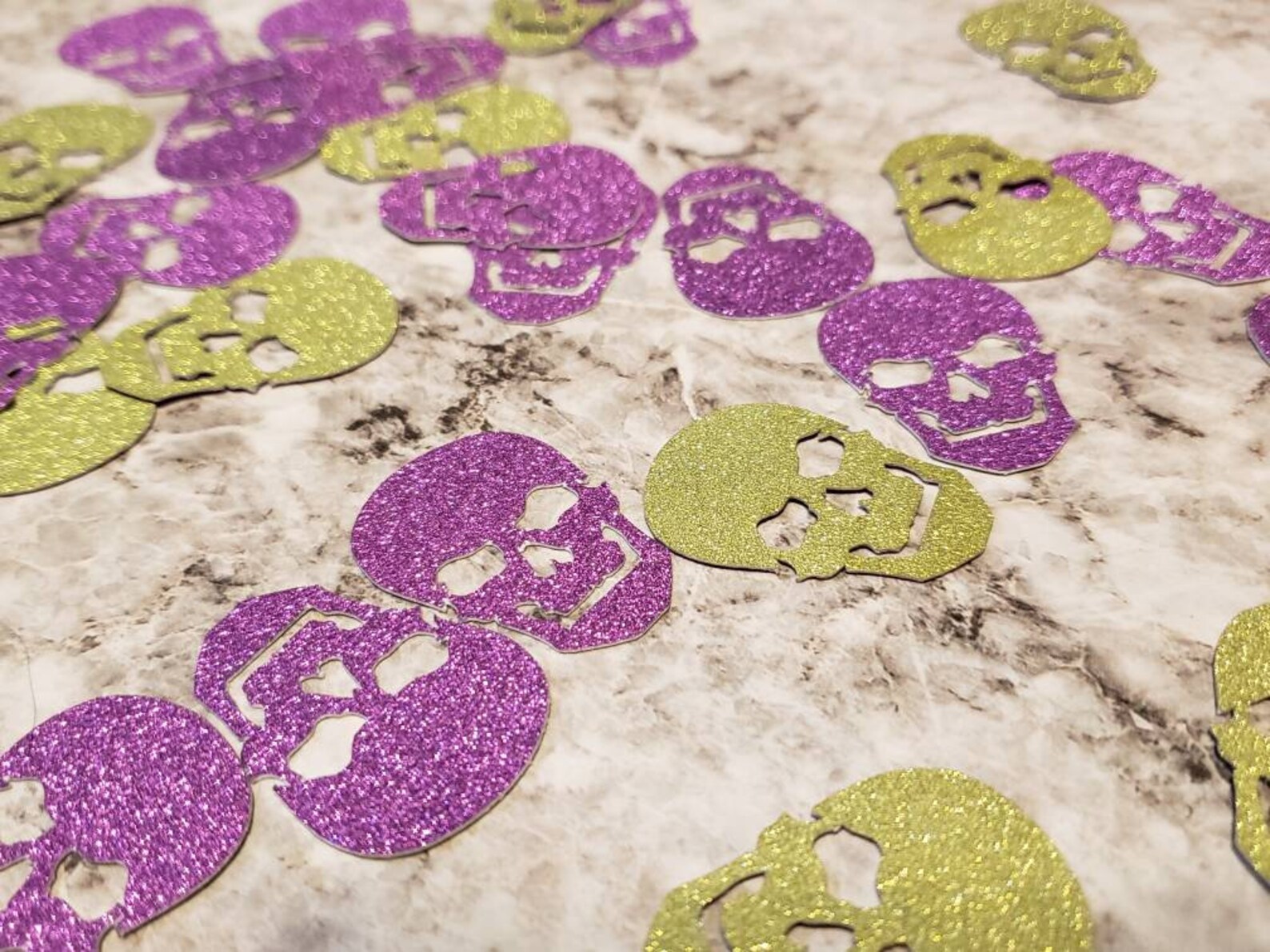 Halloween Party Decorations Halloween Confetti Skull - Etsy