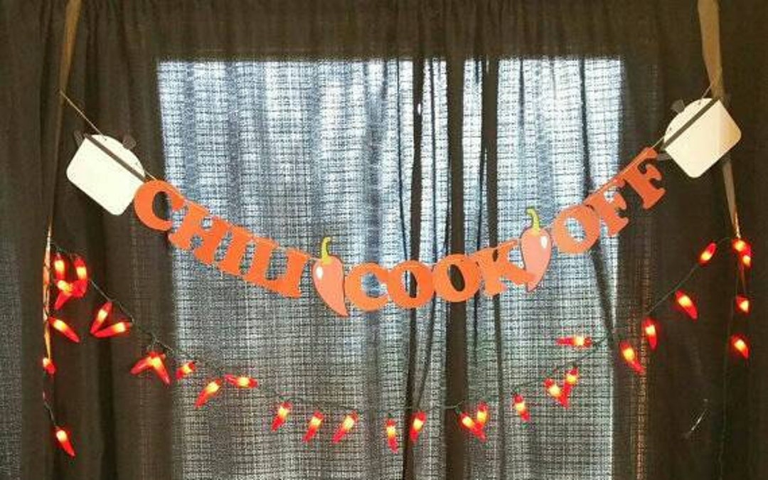 Chili Cook off Banner - Etsy