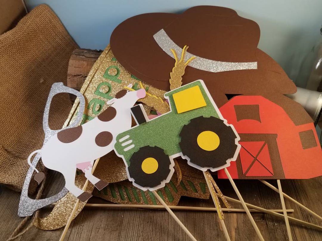 Farm Birthday Party, Farm Props, Farm Photo Props, Farm Birthday ...