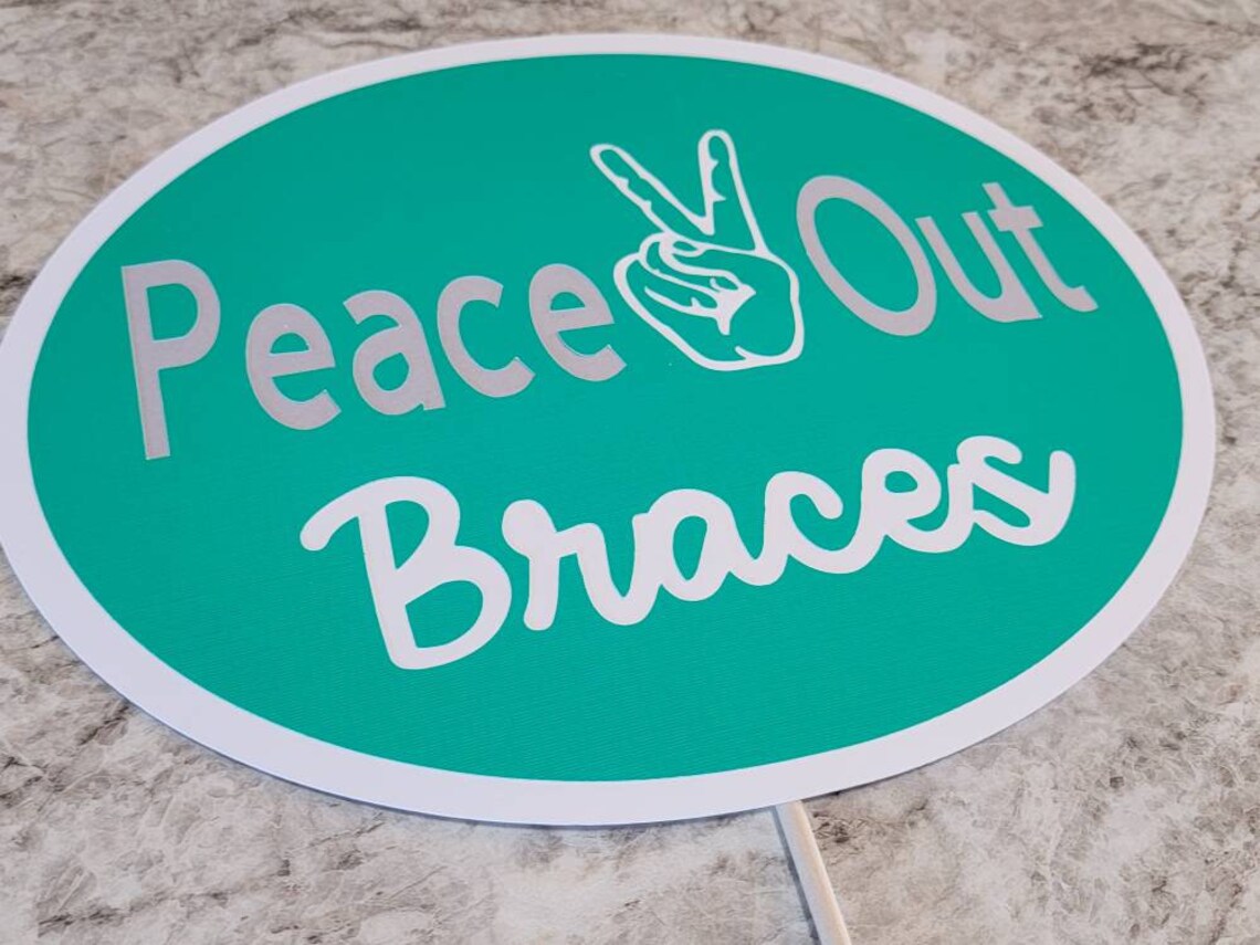 Instagram Prop Braces Off Orthodontist Social Media Dental - Etsy