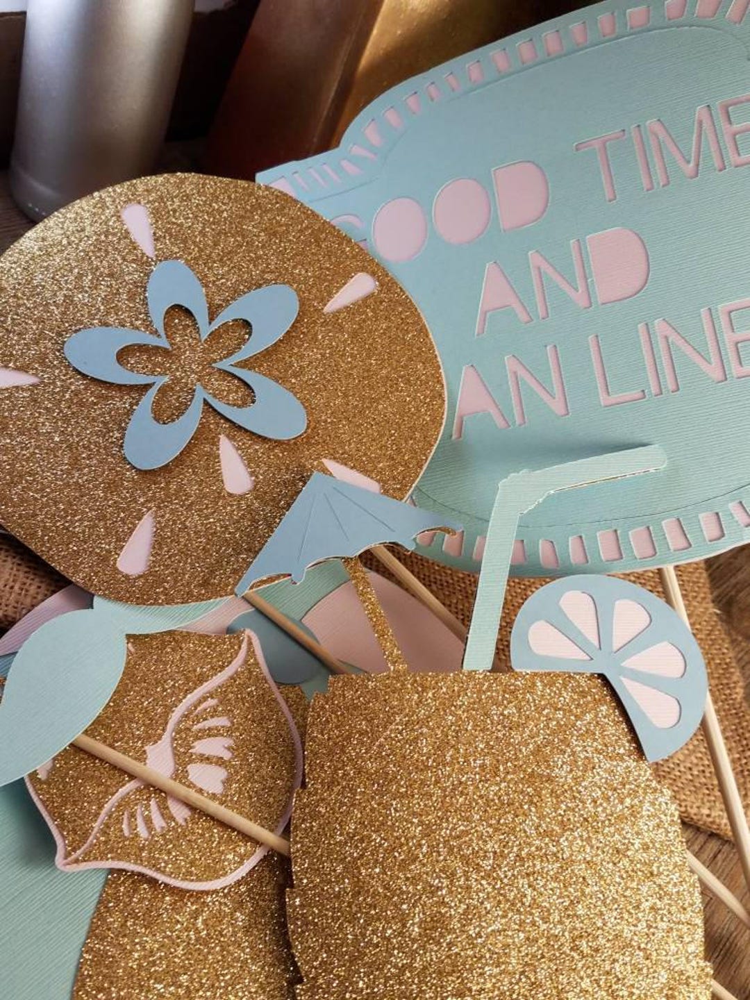 Beach Party, Summer Party, Beach Theme Bridal Shower, Beach Photo Props ...