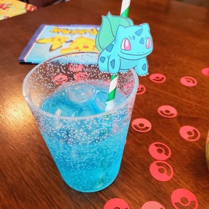 Pokemon Birthday Straws, Pikachu Straws, Pokemon Party Decorations ...