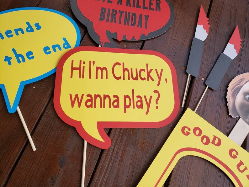 Chucky Party Decorations Halloween Party Decorations Horror - Etsy