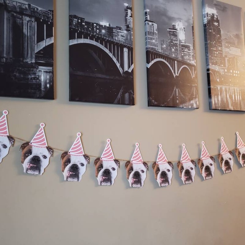 Dog Birthday Banner - Etsy