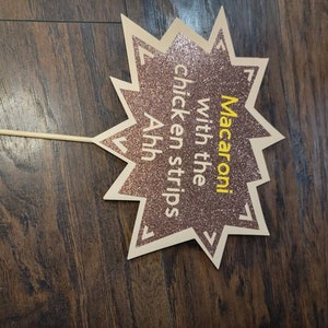 Custom Sign, Custom Photo Props, Word Bubble Photo Prop, Birthday ...