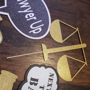 Law School Graduation Prop Set, Law Party, Law School Party, Lawyer ...
