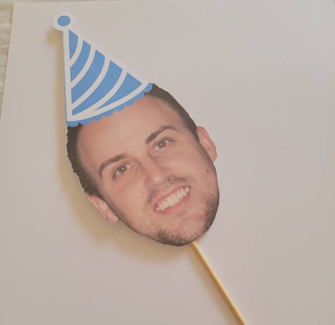 Custom Face Cake Toppers, First Birthday, 21st,30th,50th, Bachelorette ...