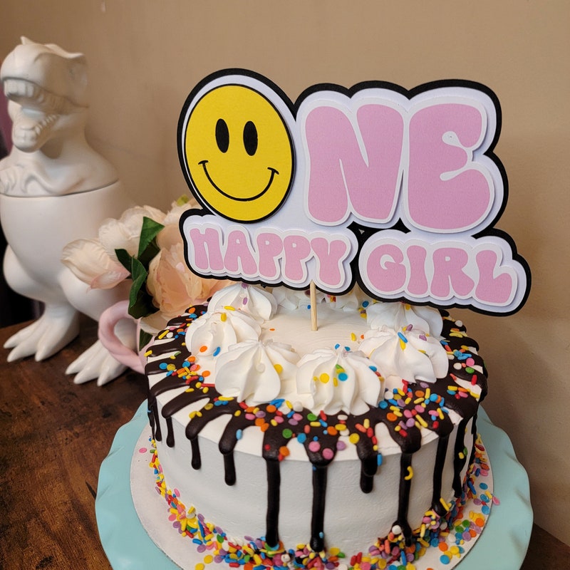 Cake Topper First B Day - Etsy