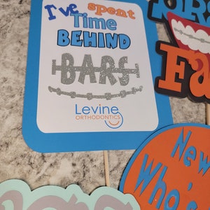 Braces Prop Set, Smile Journey Celebration, Orthodontic Party Supplies ...