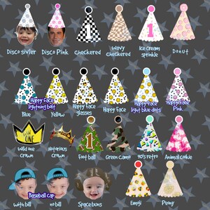 Face Centerpieces, Personalized Birthday Party Decorations, Custom Face ...