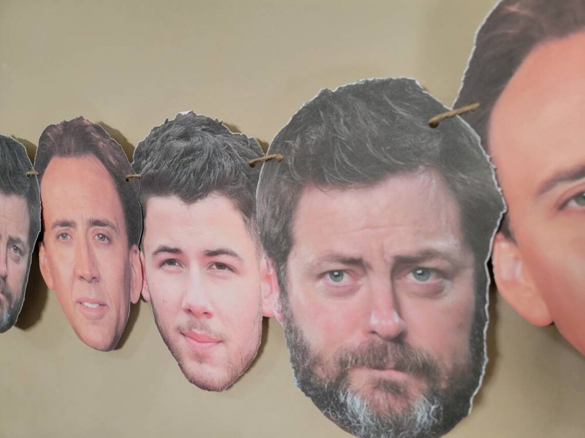 Personalized Photo Banner Face Banner Photo Birthday Banner - Etsy