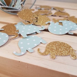 Elephant Confetti, Elephant Baby Shower, Elephant Birthday Decorations ...