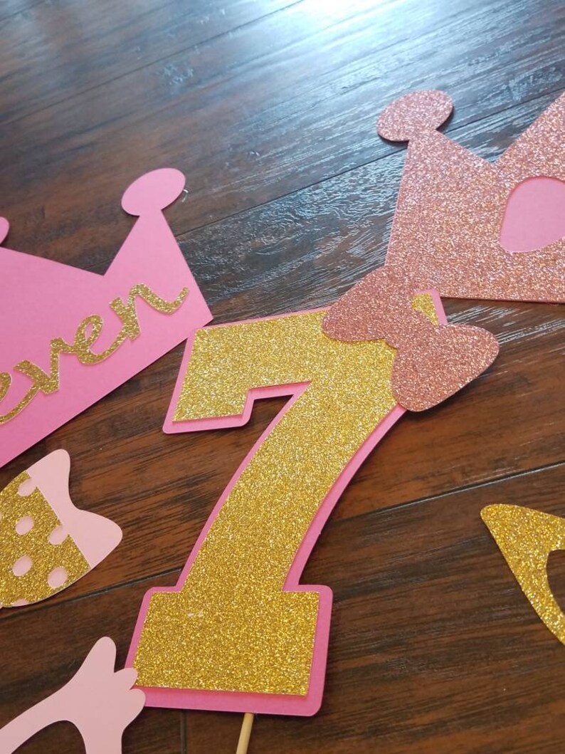Princess birthday photo booth props princesses party | Etsy