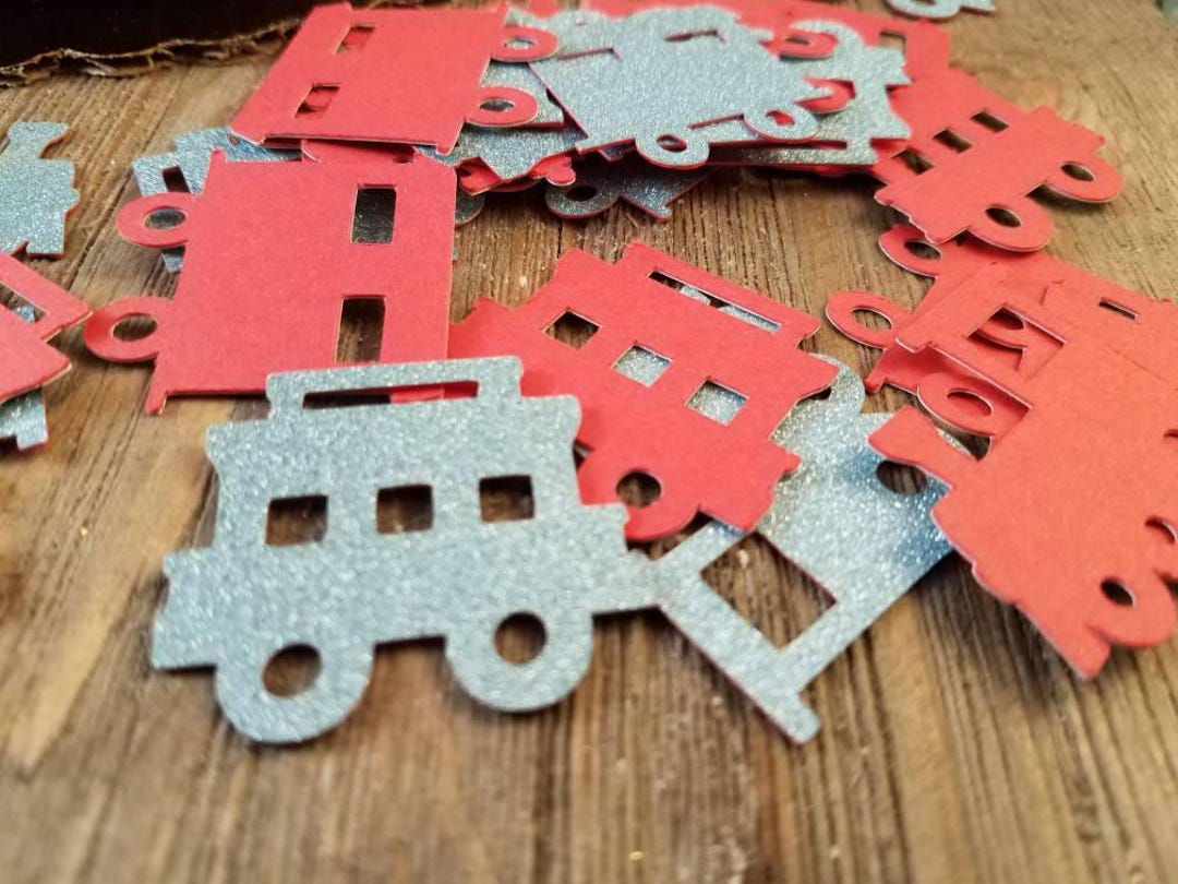 Train Birthday Party Decorations, Train Photo Props, First Birthday Boy ...