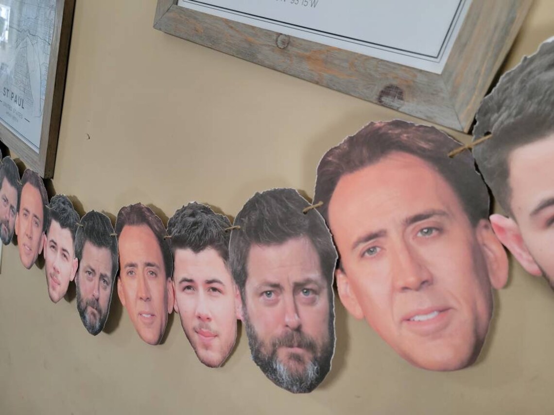 Personalized Photo Banner Face Banner Photo Birthday Banner - Etsy