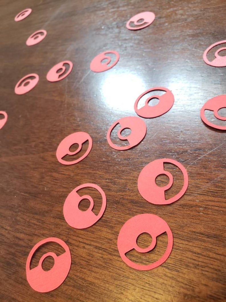 Pokemon Confetti, Pokemon Party Decorations, Video Game Party Decor ...