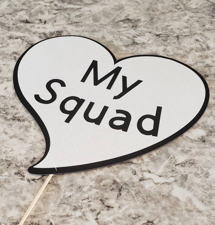 Custom Sign Custom Photo Props Word Bubble Photo Prop | Etsy